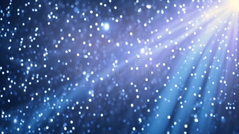 Abstract Light Rays and Glimmering Particles Stock Footage - Video of ...