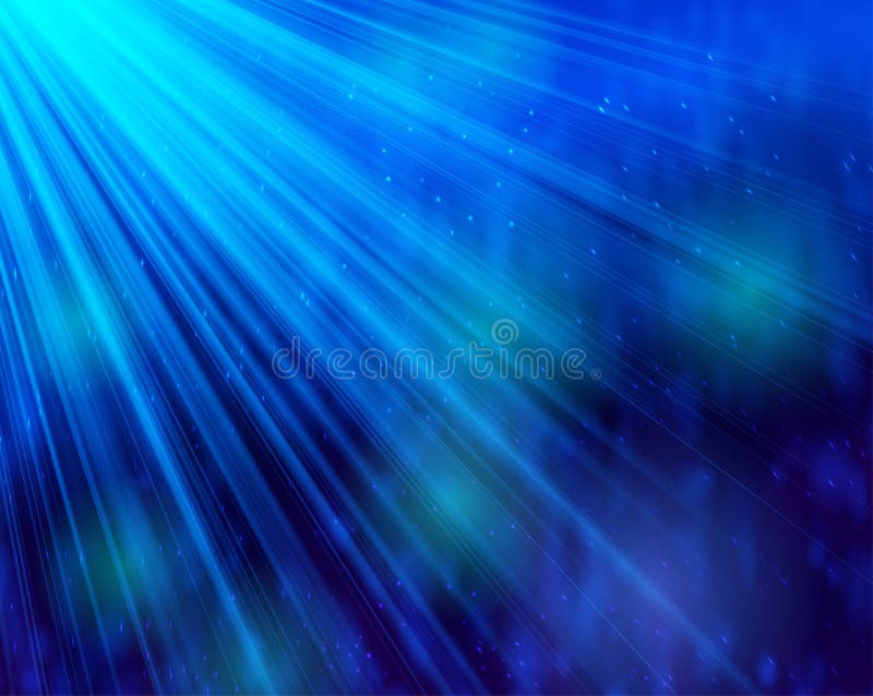Abstract Background Light and Shine Bokeh Deep Blue Stock Vector ...