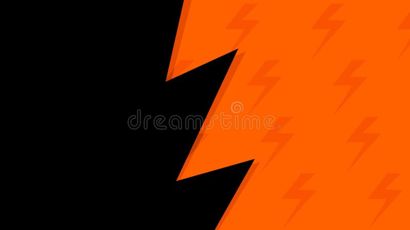 Abstract Background, Lighting Bolt, Poster Design Template. Colorful ...