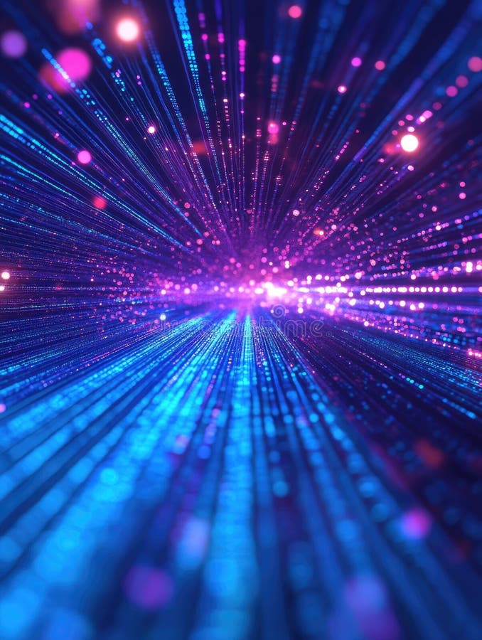 Abstract Background with Lights Stock Photo - Image of visual, movie ...