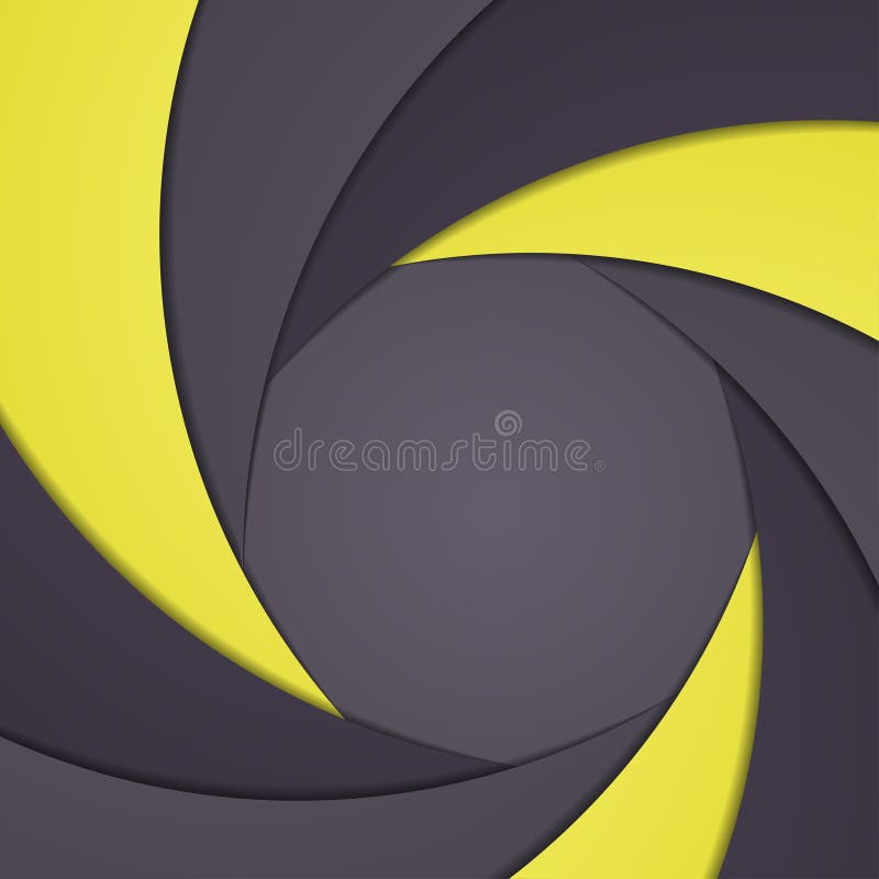 Abstract Background Like Shutter Aperture. Stock Vector - Illustration ...