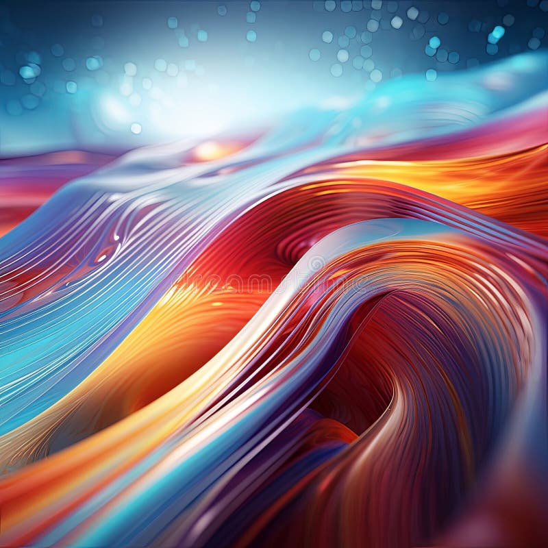 Abstract Background of Lines and Colors Connection between People ...