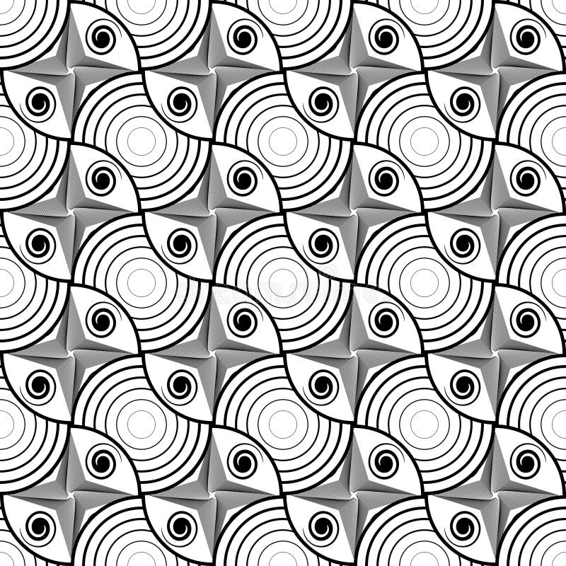 Abstract Background of Lines Forming Something Stock Vector ...