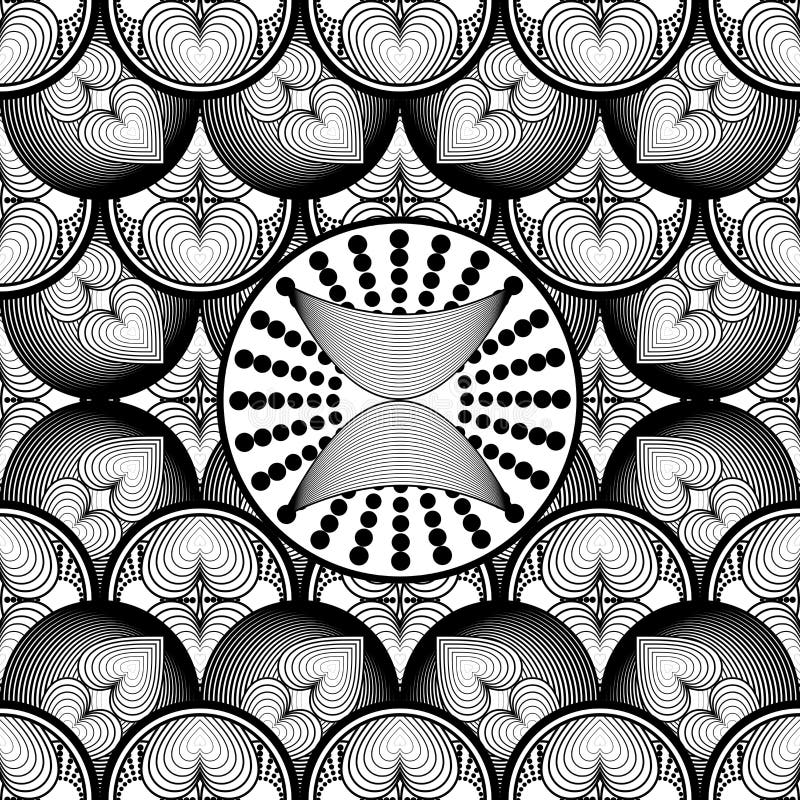 Abstract Seamless Pattern Textured Background Illustration Stock Vector ...