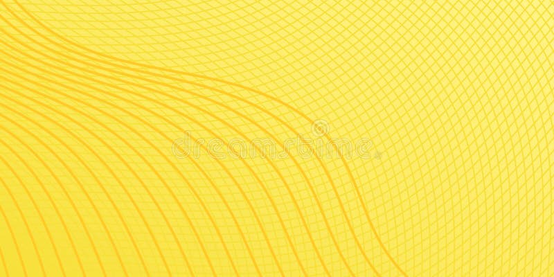 Abstract Background with Lines and Grid. Yellow Stock Vector ...