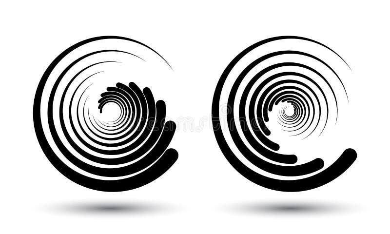 Abstract Concentric Circles Logo Stock Illustrations – 880 Abstract ...