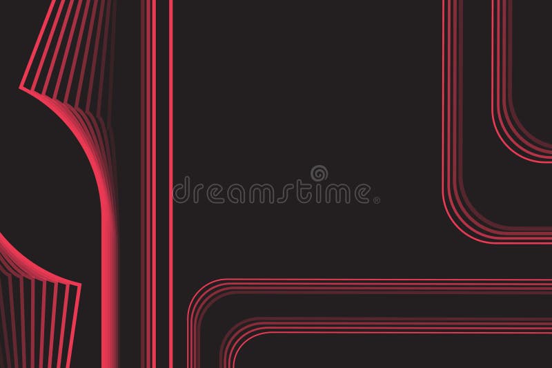 Abstract Background, Lines, Soft Red Shade, Vector Stock Illustration ...