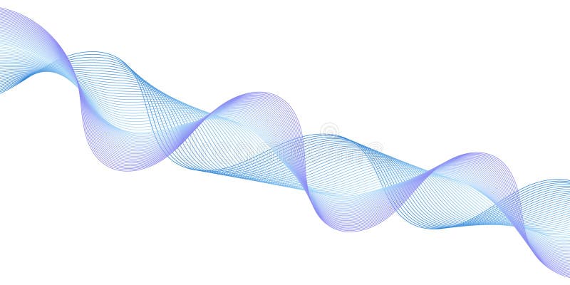 Abstract Background with Lines and Waves. Medium Banner Size. Event ...