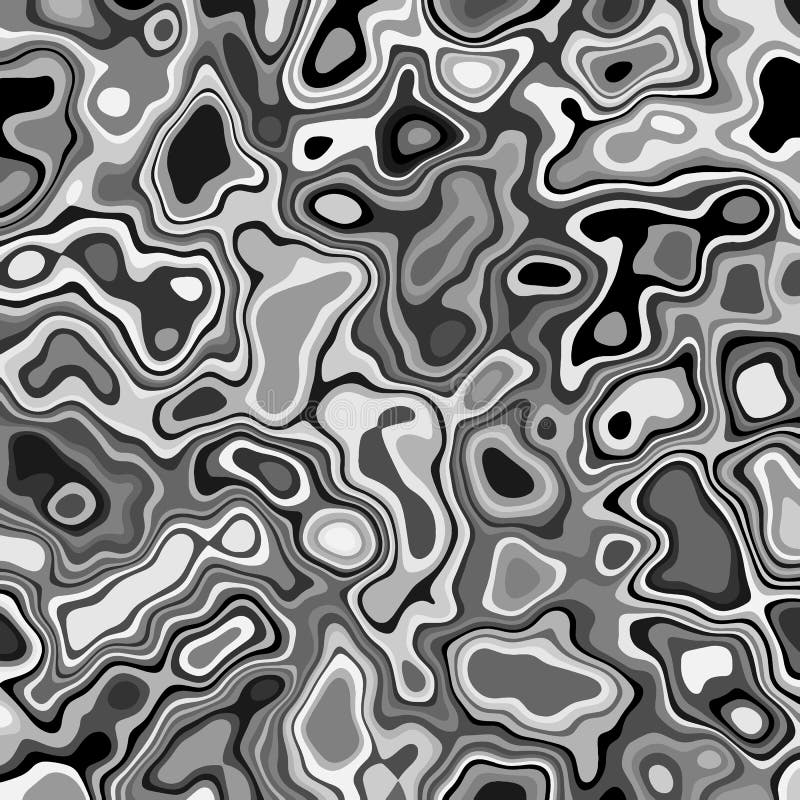Abstract Liquid Metal Wavy Structure Stock Illustrations – 503 Abstract ...