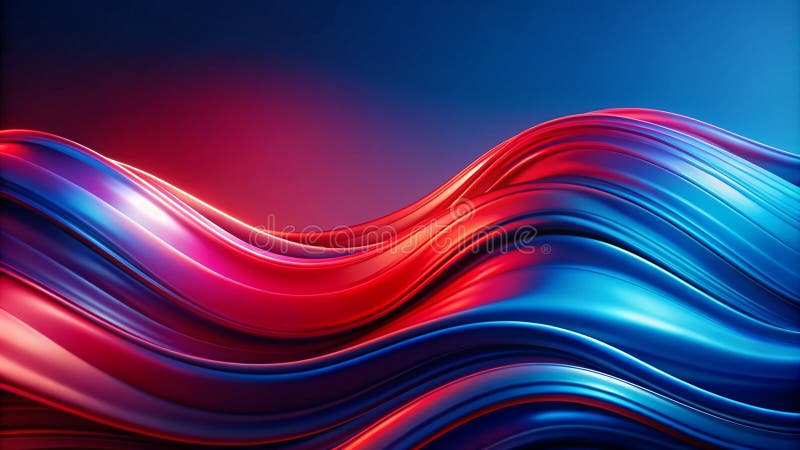 Abstract Background Liquid Wave Red and Blue Gradient Background ...