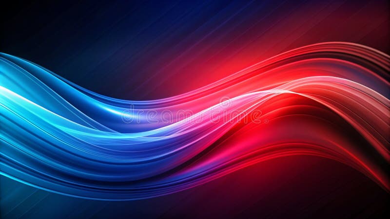 Abstract Background Liquid Wave Red and Blue Gradient Background ...