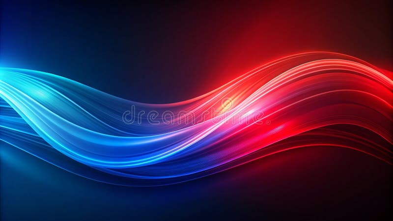 Abstract Background Liquid Wave Red and Blue Gradient Background ...