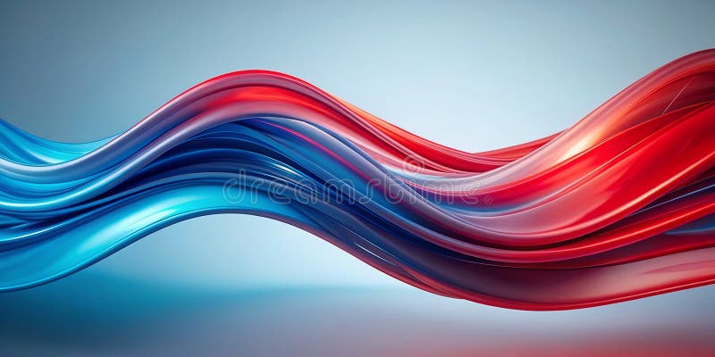 Abstract Background Liquid Wave Red and Blue Gradient Background ...