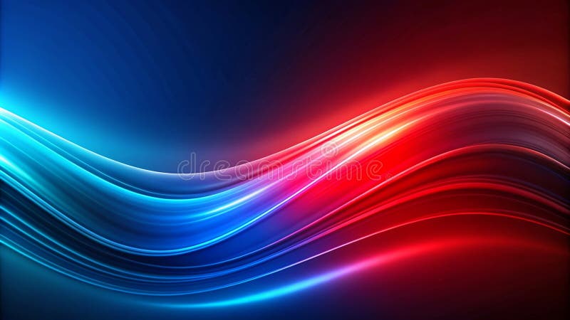 Abstract Background Liquid Wave Red and Blue Gradient Background ...