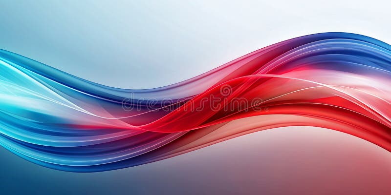 Abstract Background Liquid Wave Red and Blue Gradient Background ...