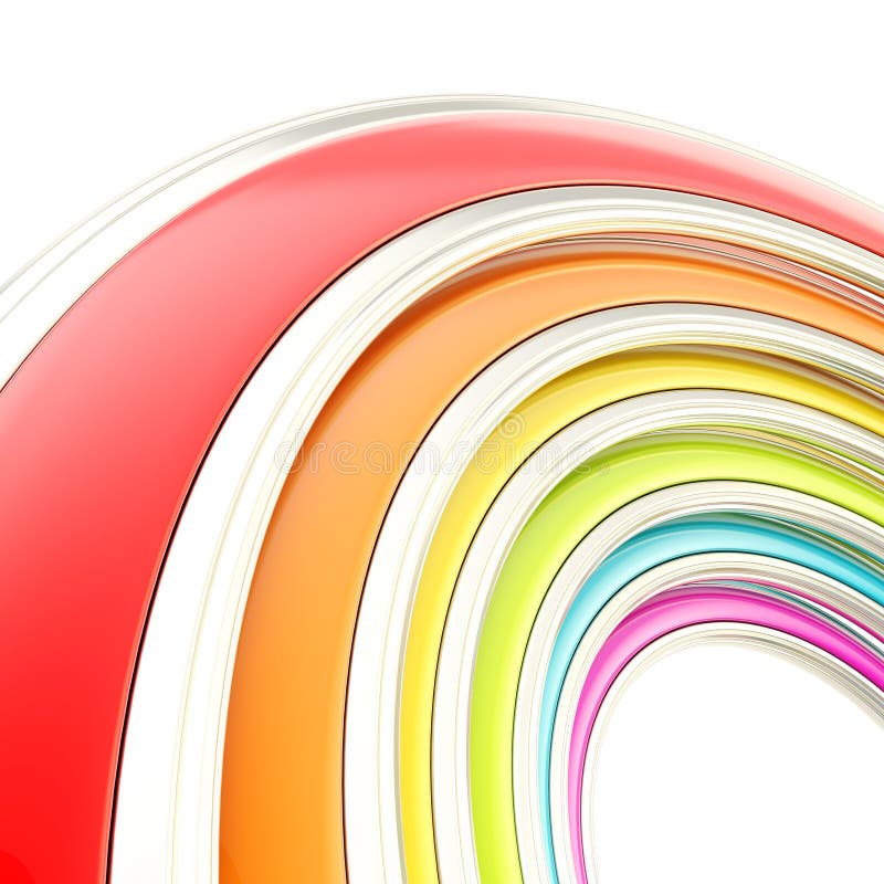 Abstract Background Made of Curved Arch Stock Illustration ...