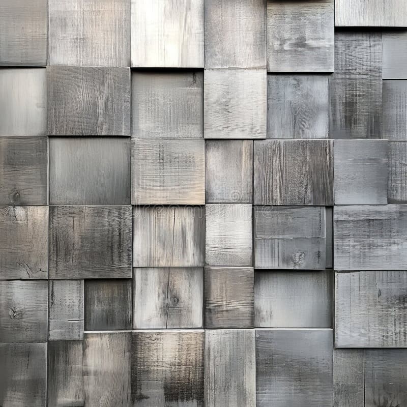 Abstract Background Made of Metal Plates with Different Patterns and ...