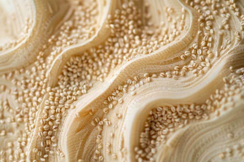 Abstract Background Made from Millet Grains - Textured Patterns for ...