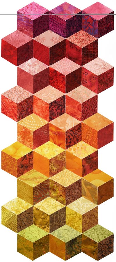 An Abstract Background Made of Rhombuses, Which Look Like Many Small ...