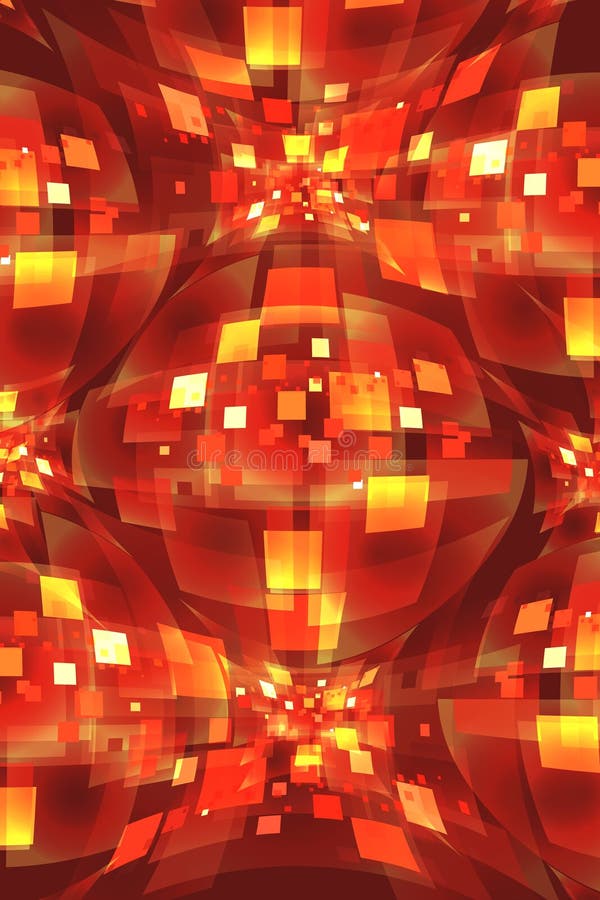 Abstract Background Made Of Scattered Squares Stock Photo - Image of ...