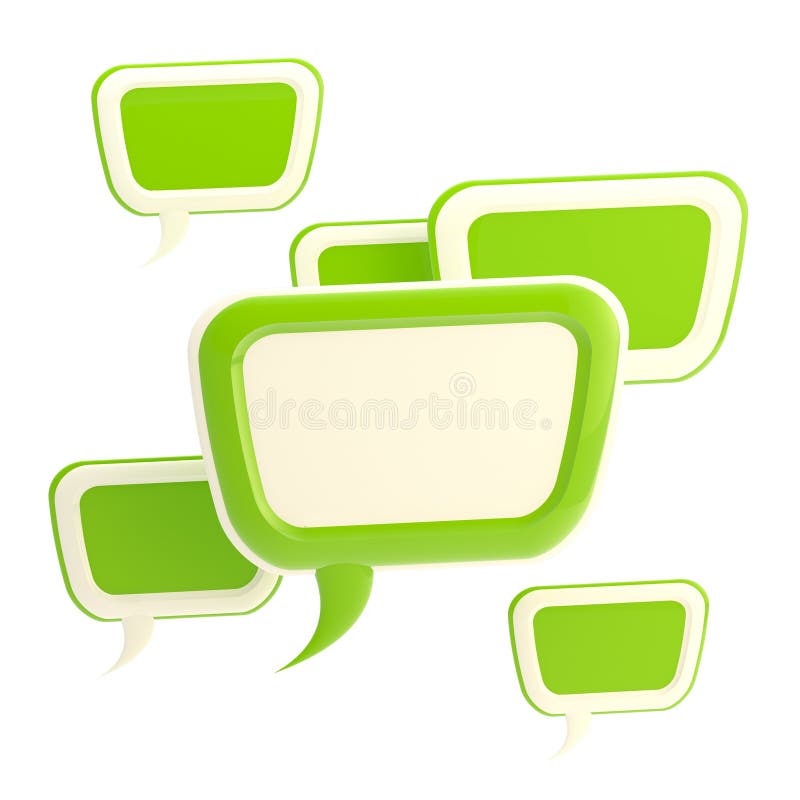 Speech / though bubble stock vector. Illustration of conversation - 9178088