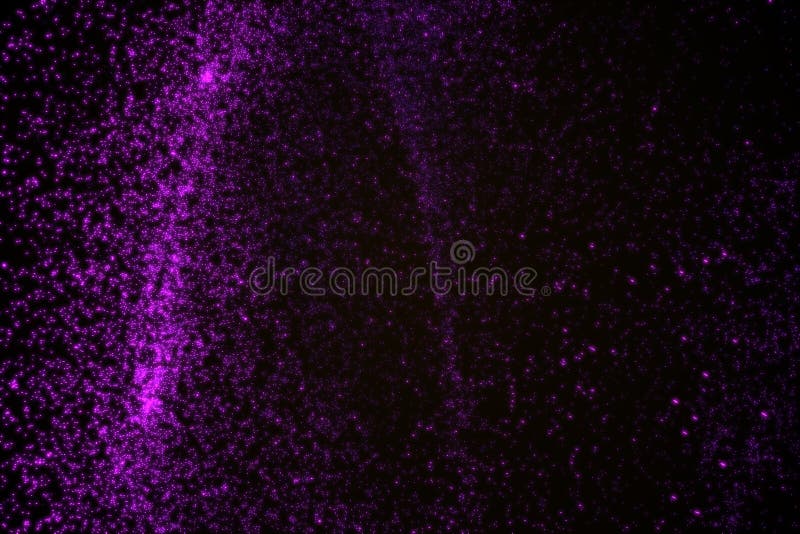 Abstract Background Made of Violet Glowing Particles Stock Illustration ...