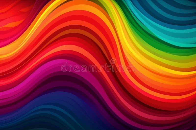 Abstract Background, Many Colours and Shapes Stock Illustration ...