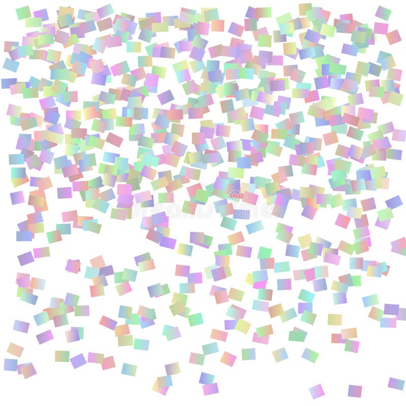 Abstract Background with Many Falling Confetti. Stock Illustration ...