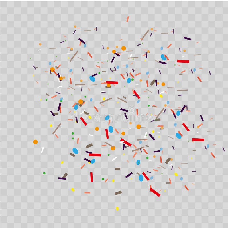 Abstract Background with Many Falling Tiny Confetti Pieces. Background ...