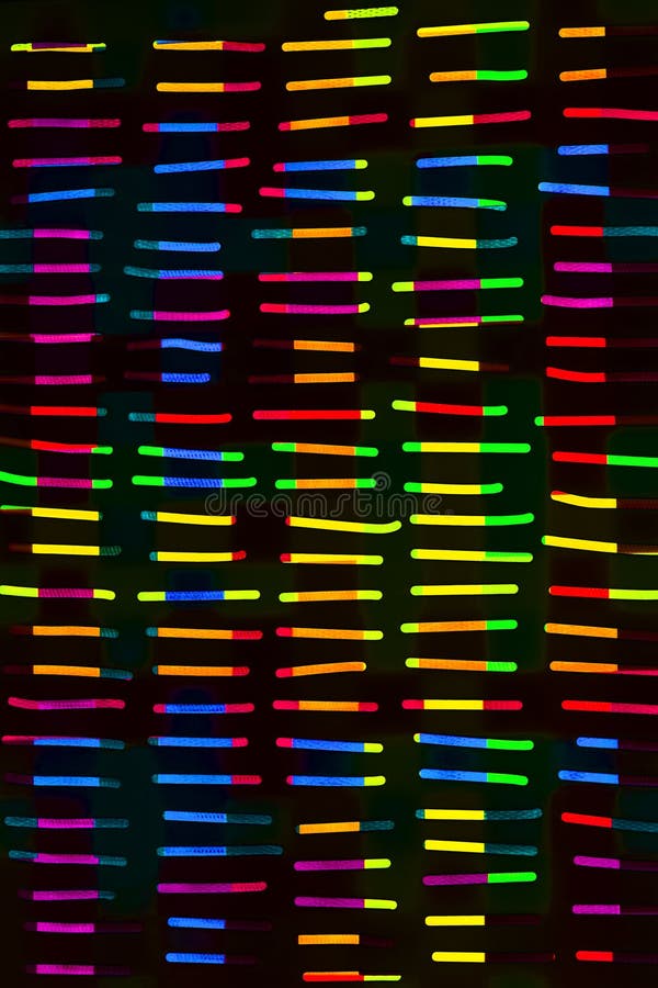 Lots of Bright Colourful Little Lines. Stock Illustration ...