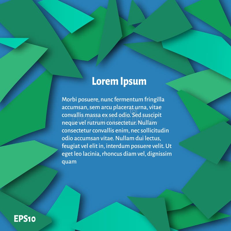 Abstract Background Material Design Template. Vector Stock Vector ...