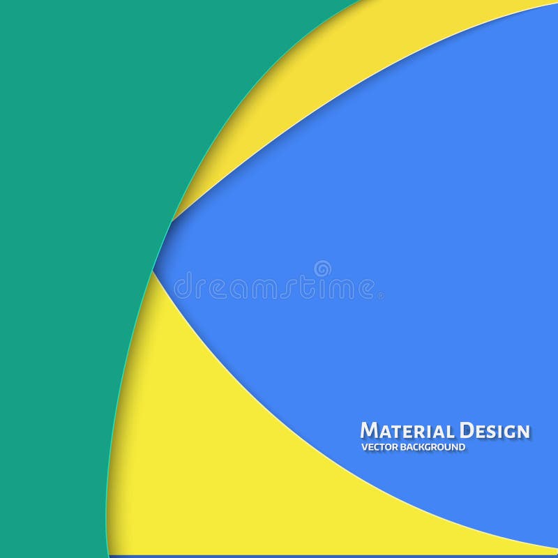 Abstract Background Material Design Template Stock Vector ...