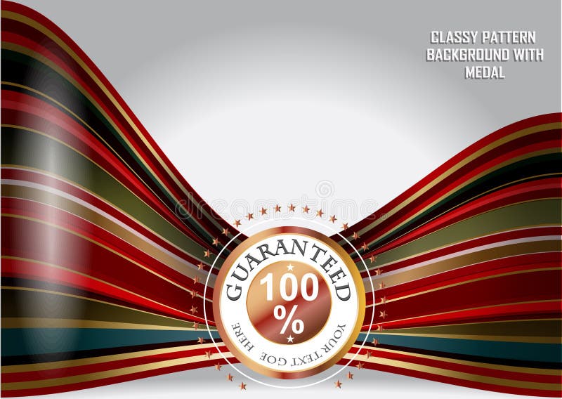 Abstract Background with Medal Stock Vector - Illustration of browse ...