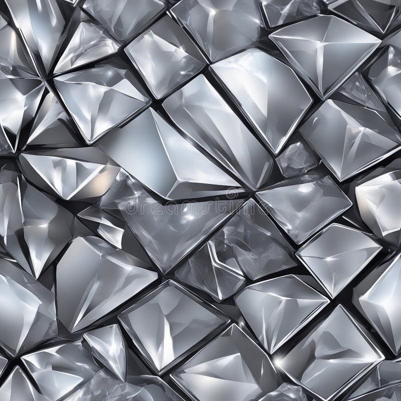 Abstract Background of Metal a Close Up of a Diamonds Texture Tile with ...