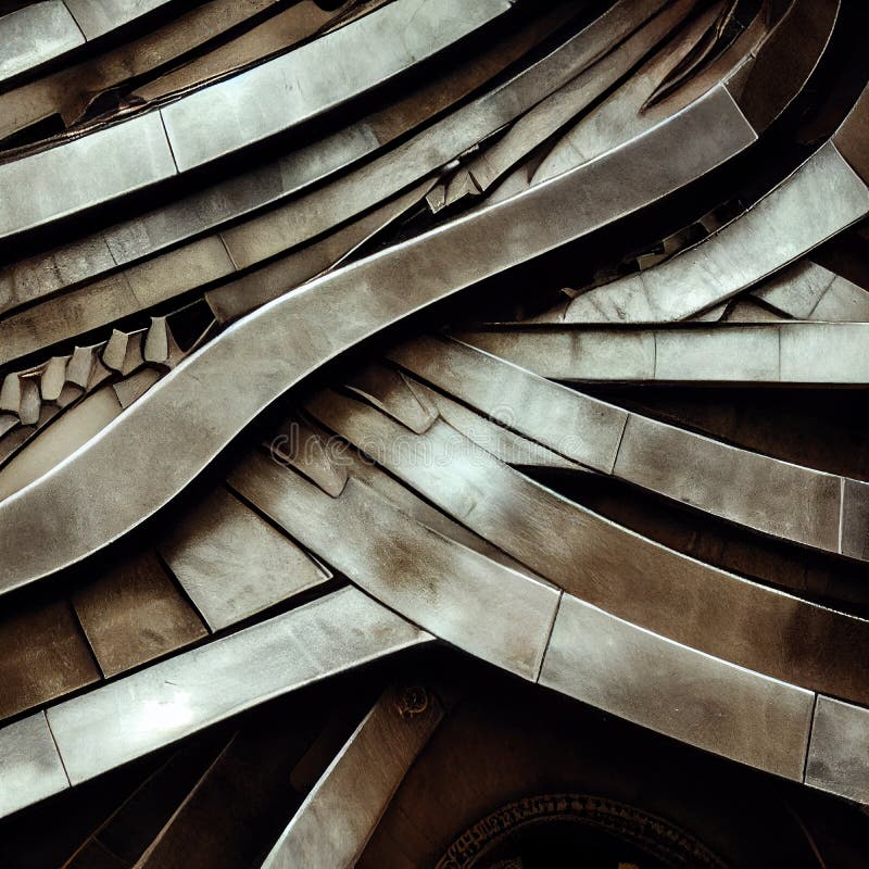 Abstract Background in the Form of Gradient Silk Waves Stock Image ...