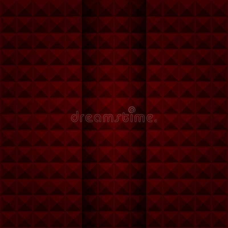 Abstract Background, Metallic Red Brochure Stock Vector - Illustration ...