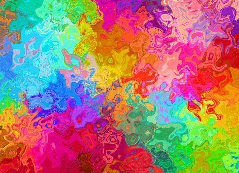 Abstract Background of Mixed Colors Stock Illustration - Illustration ...