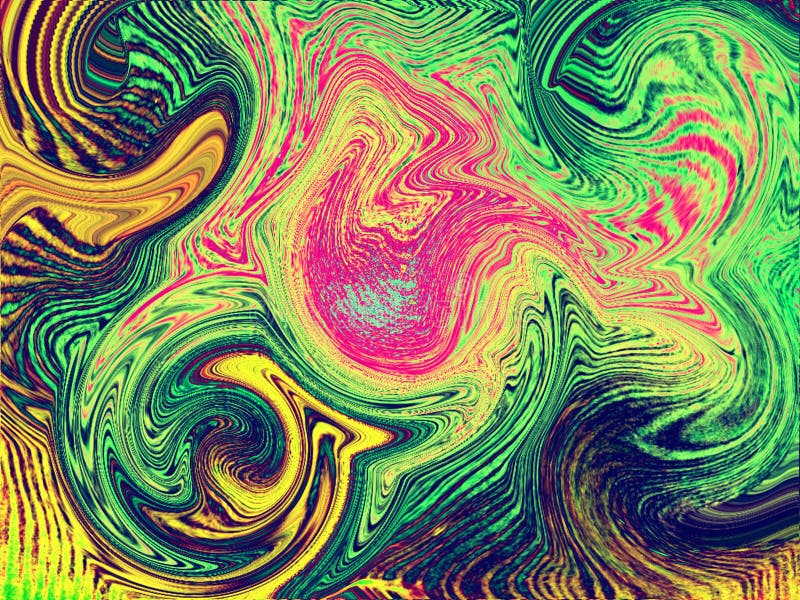 Abstract Background of Mixed Oil Paint Stock Image - Image of white ...