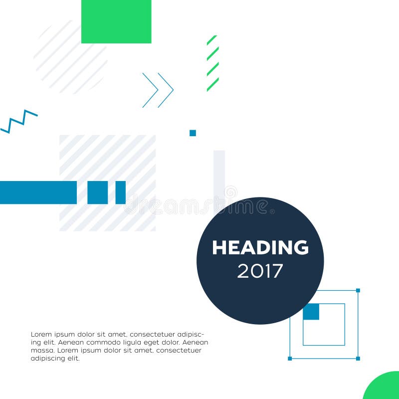 Abstract Background - Modern Vector Template Illustration Stock Vector ...