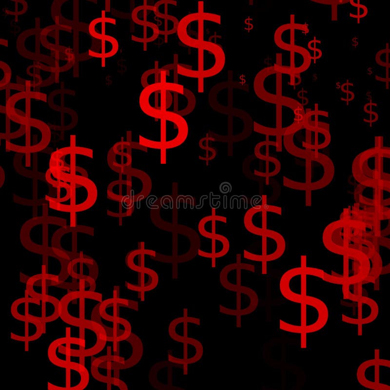 Abstract Background with Money Stock Illustration - Illustration of ...
