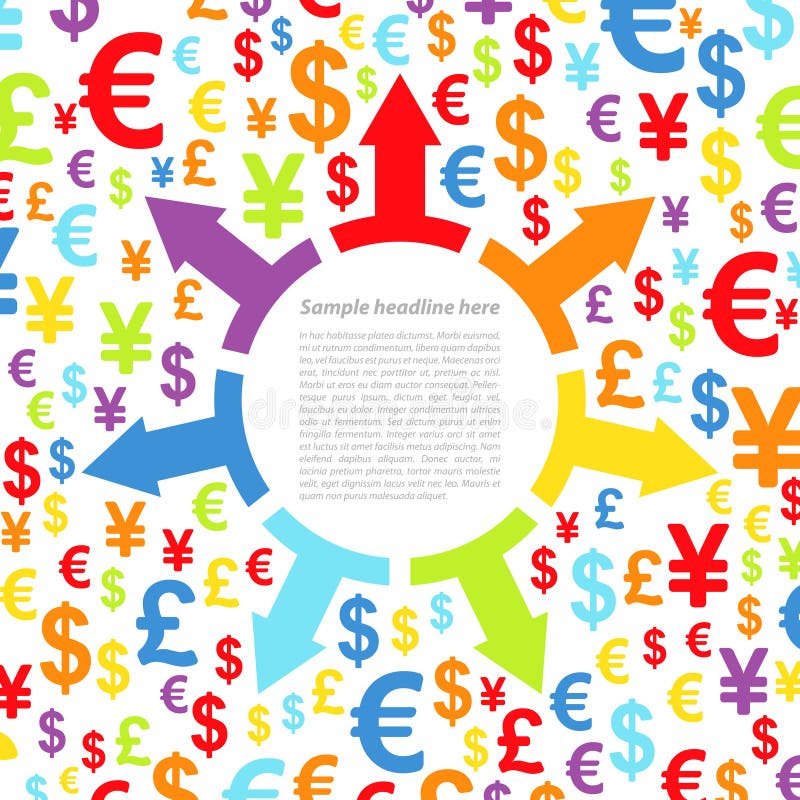 Abstract money tree stock vector. Illustration of abstract - 27181257