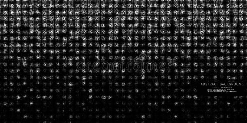 Abstract Background Monochromatic Pixels. Rectangle Mosaic Gradient ...