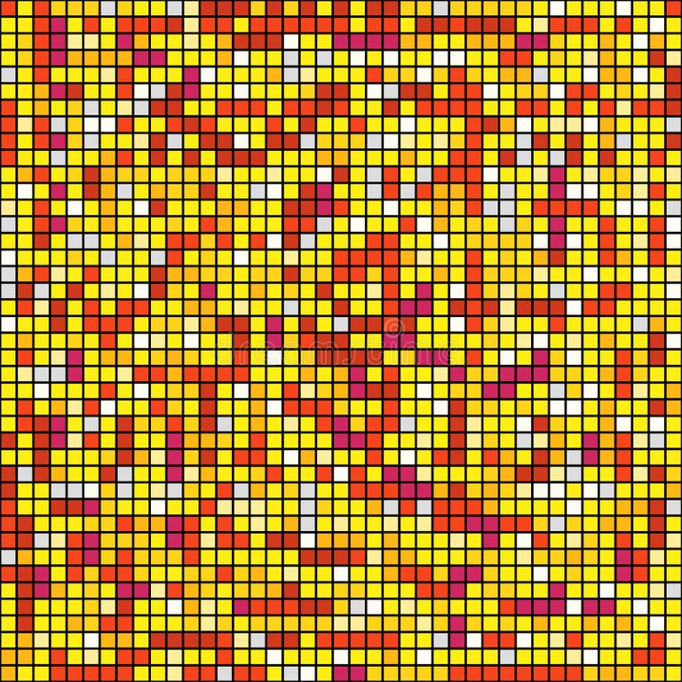 Abstract Background of Mosaic Elements Stock Vector - Illustration of ...