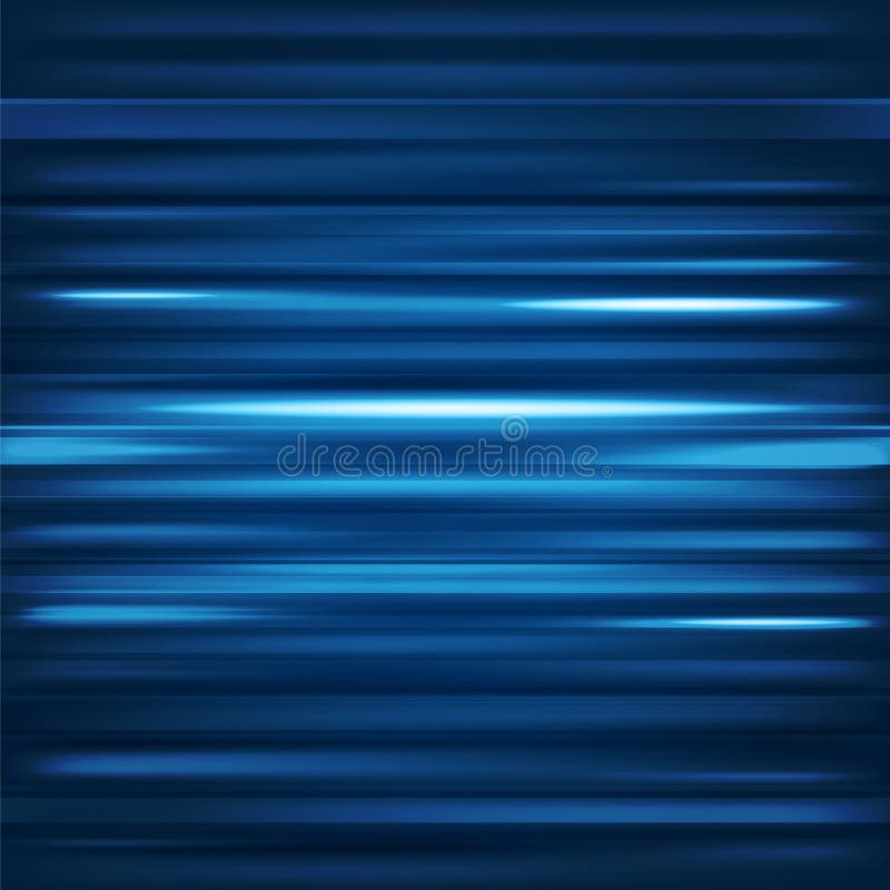 Motion Blue Technology Background with Shapes and Line. Abstract Stock ...