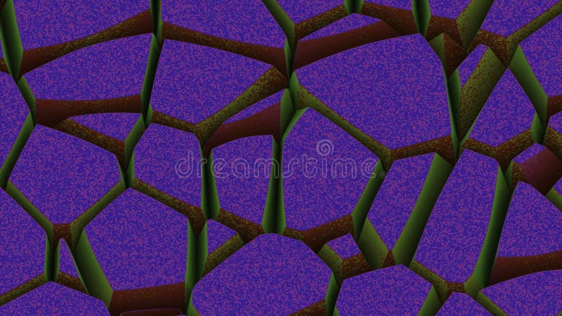 Abstract Background with the Movement of Cells. Design. Moving Colorful ...