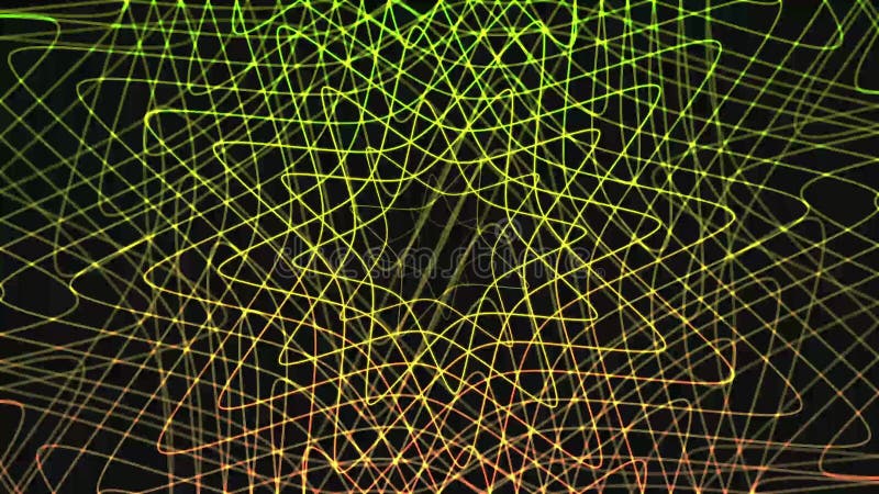 Abstract Background of the Movement of Lines in the Shape of a Star ...