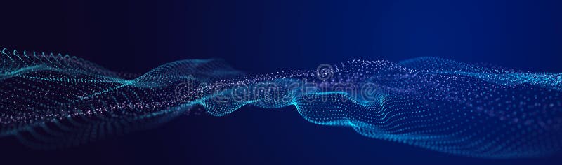 Abstract Background of Moving Dust Particles. Incident Light with Glare ...