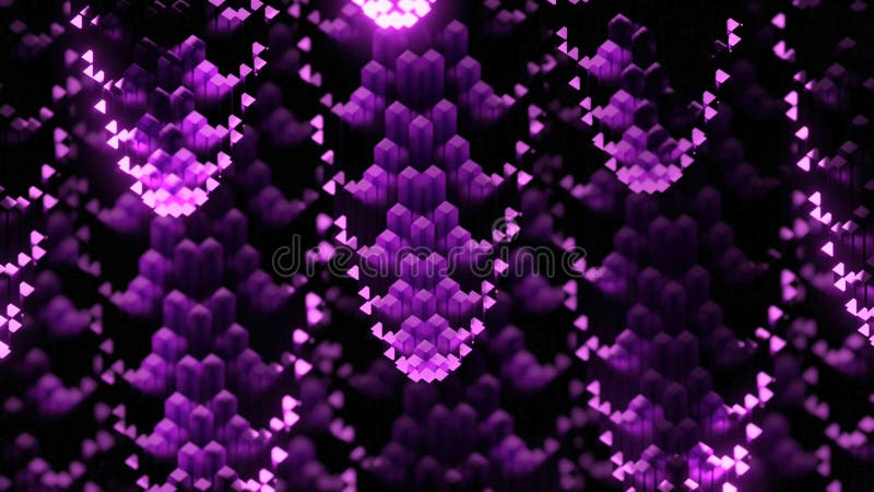 Abstract Background of Moving Streams with Twisting. Design Stock Video ...