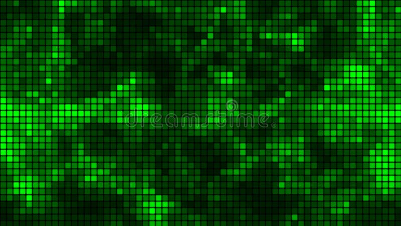 Abstract Background of Multi-colored Squares. Background of Green ...