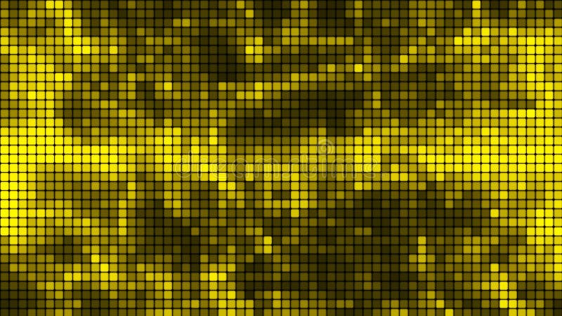 Abstract Background of Multi-colored Squares. Background of Yellow ...